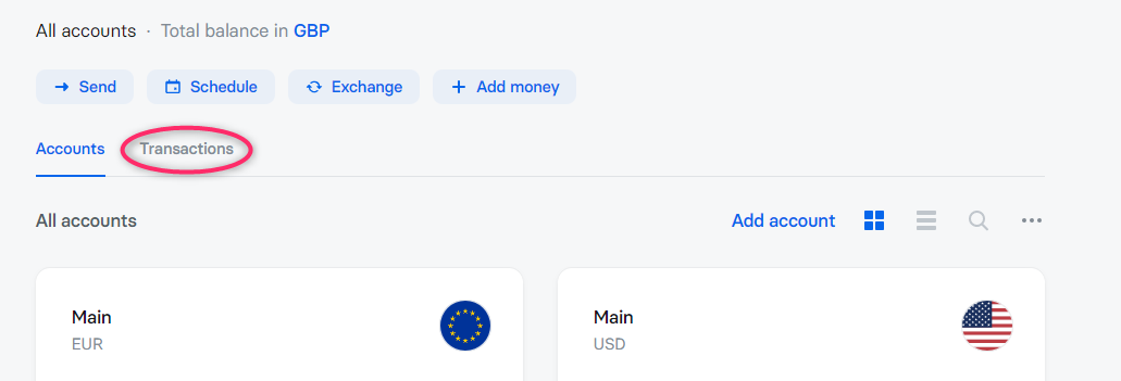 How download a bank statement from Revolut?